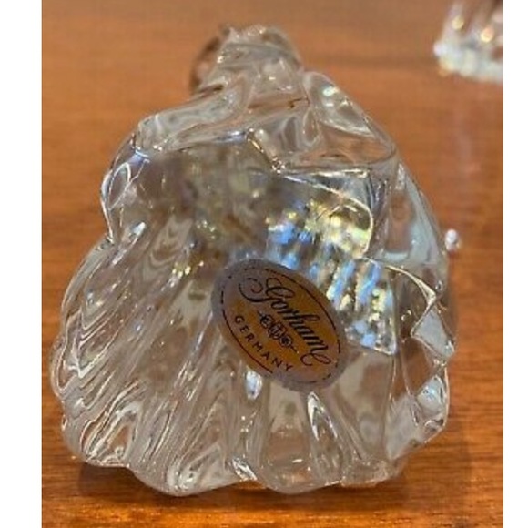 Vintage | Accents | Gorham Crystal Jesus Mary 3 Piece Nativity Set ...